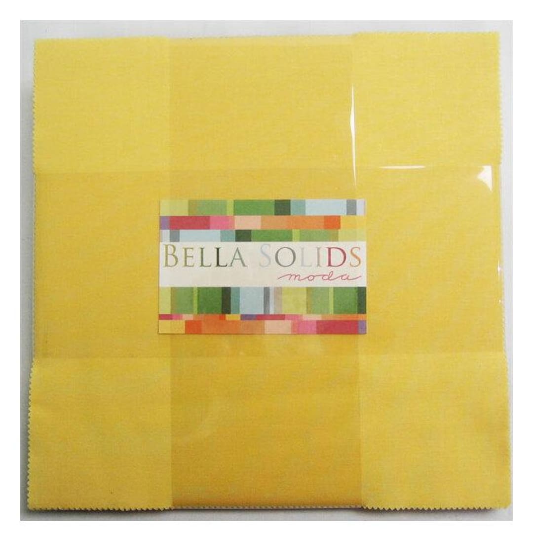 Bella Solids 10" Square Pack (layer Cake) in 30's Colors by Moda ...
