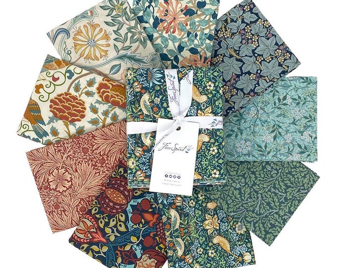Morris and Co. Spark Pack Fat Quarter Bundle by the Original Morris and ...