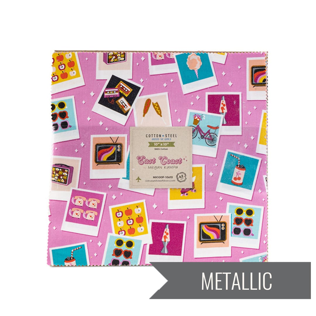 East Coast 10 Square Pack layer Cake / 10x10 Pack by Megan Kampa for ...