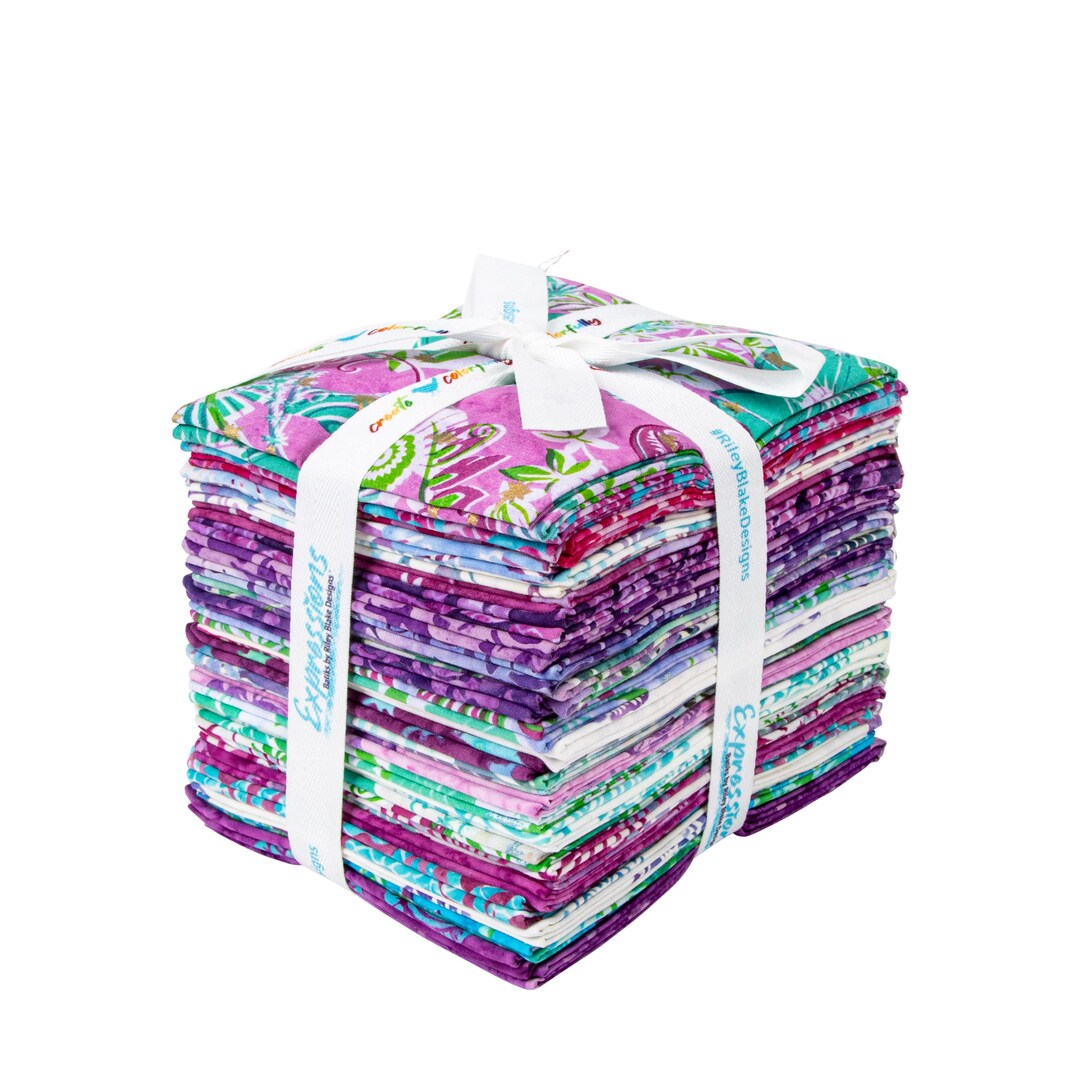 Expressions Batiks Fat Quarter Bundle in Bedazzled! by Pat Fryer for ...