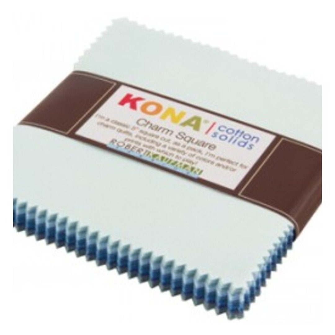 Kona Solid 5 Square Pack charm Pack / Charm Square in - Etsy