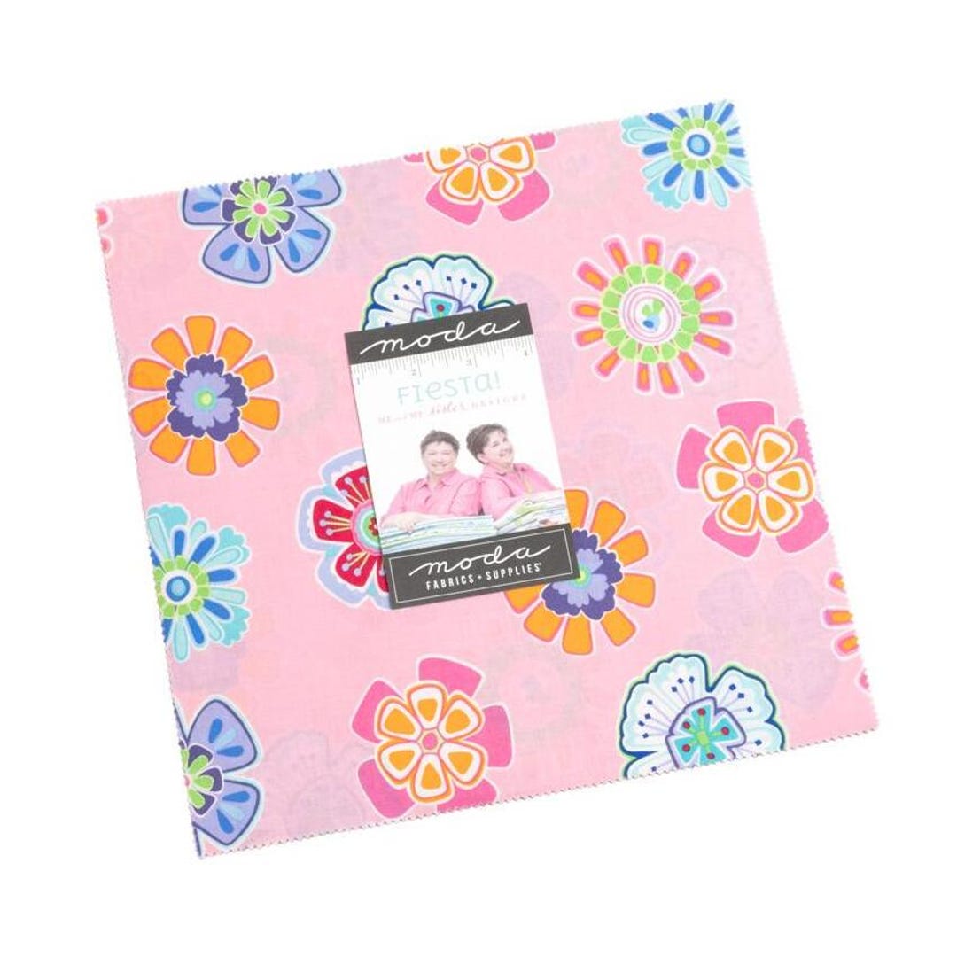 Fiesta! 10" Square Pack (layer Cake) by Me and My Sister Designs for Moda (22470lc) - Etsy