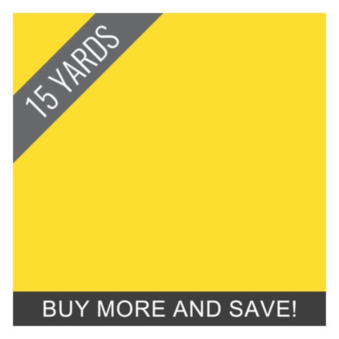Pure Solid in Canary - 15 Yard Bolt for Hawthorne Supply Co ...