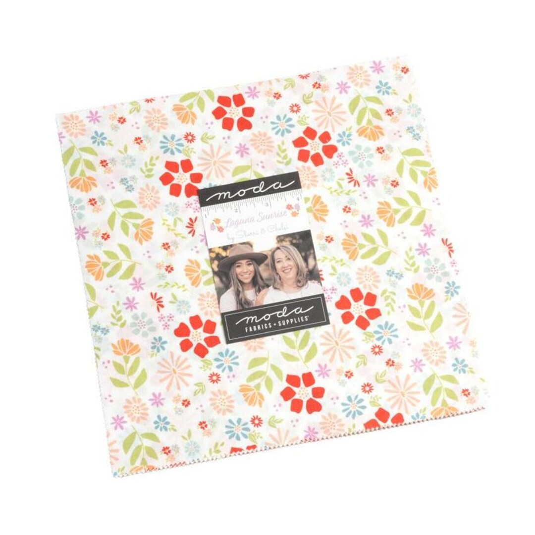 Laguna Sunrise 10" Square Pack (layer Cake) by Sherri and Chelsi for Moda (37680lc) - Etsy
