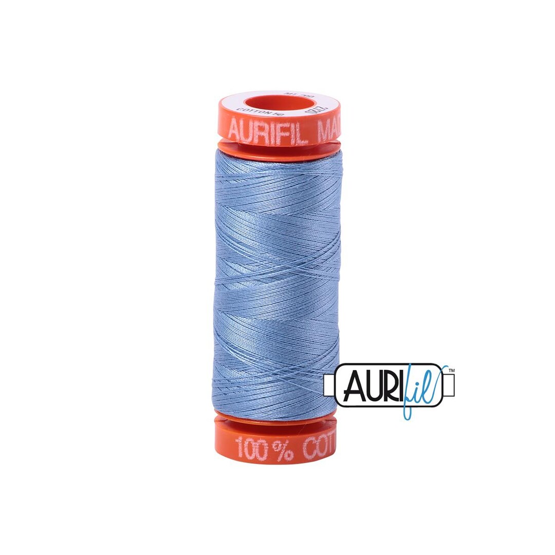 Light Delft Blue (2720) | 50wt Small Spool (200M / 220Y) | Aurifil ...