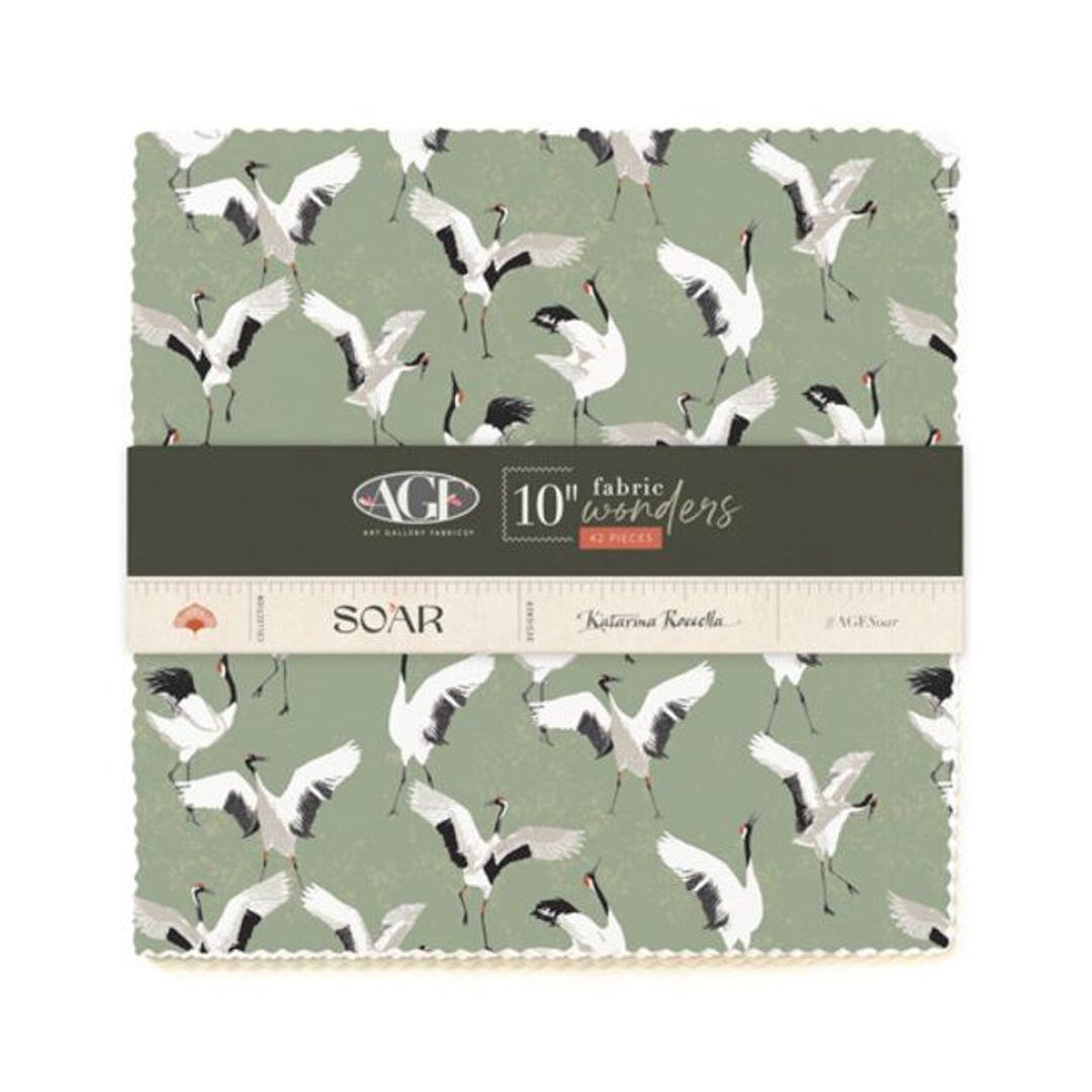 Soar 10" Square Pack (layer Cake) by Katarina Roccella for Art Gallery ...