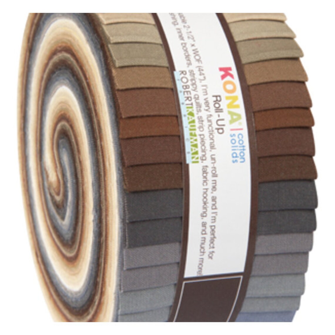 Kona Solid 2.5 Strip Roll jelly Roll / Roll Up in - Etsy