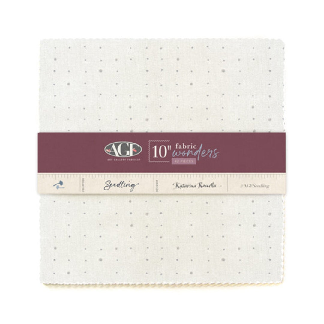 Seedling 10 Square Pack layer Cake by Katarina Roccella for Art Gallery ...