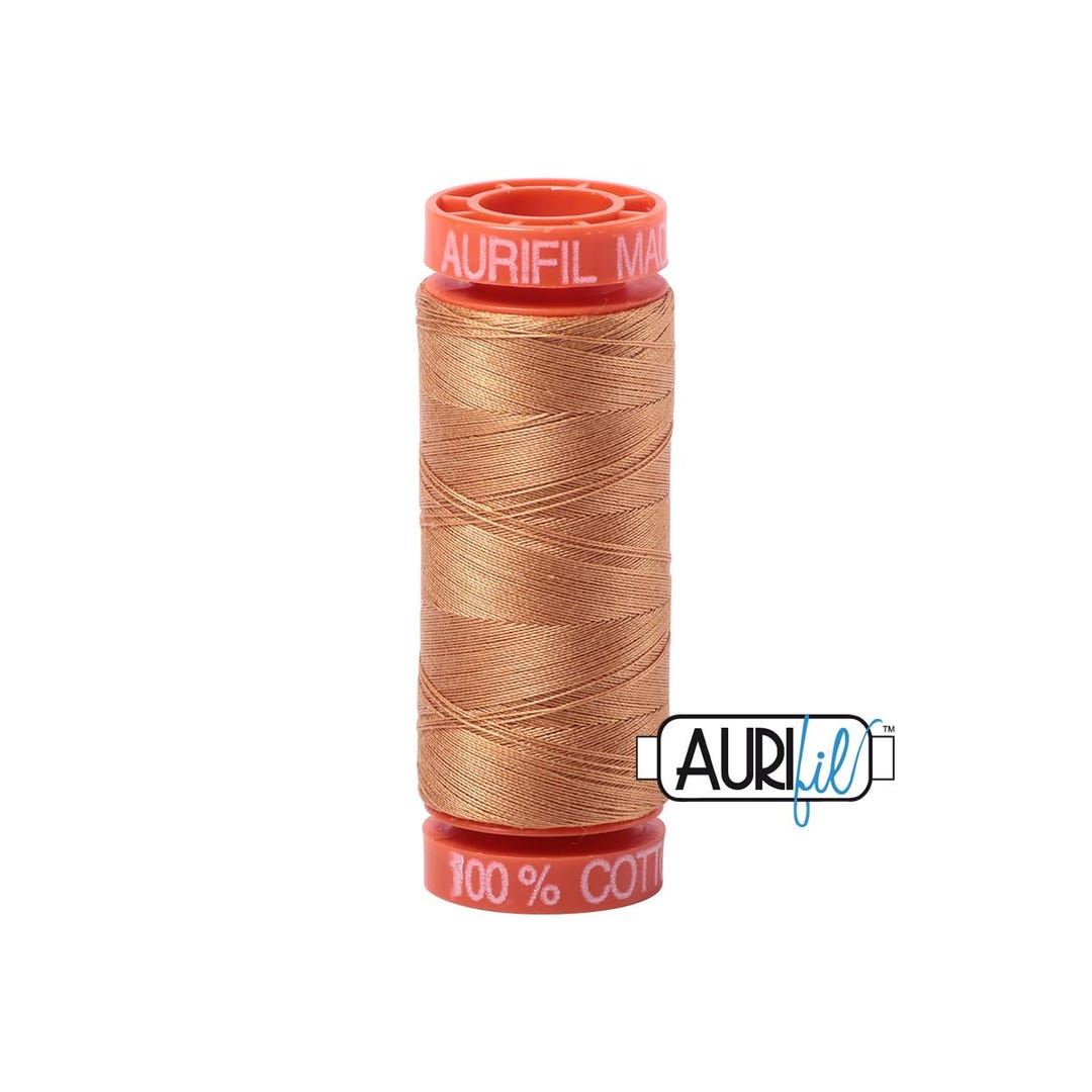 Golden Toast (2930) | 50wt Small Spool (200M / 220Y) | Aurifil Thread ...