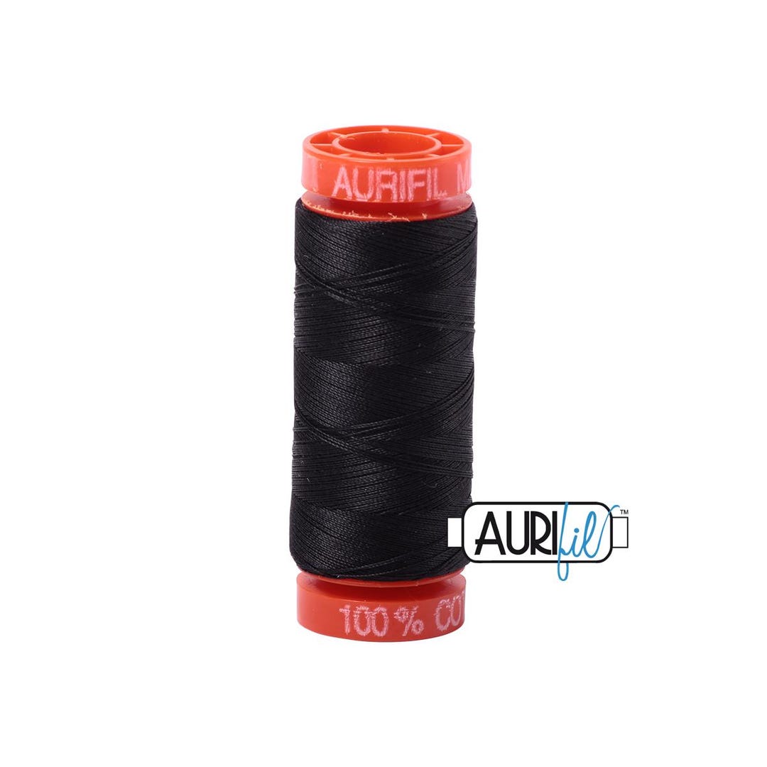 Very Dark Grey (4241) | 50wt Small Spool (200M / 220Y) | Aurifil Thread ...