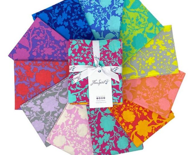 Tula Pink Wildflower Fat Quarter Bundle by Tula Pink for Free Spirit ...