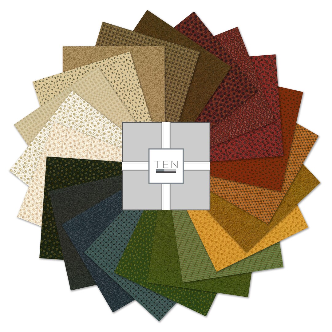 Dakota Threads 10 Square Pack layer Cake / Ten Square by Julie Letvin ...