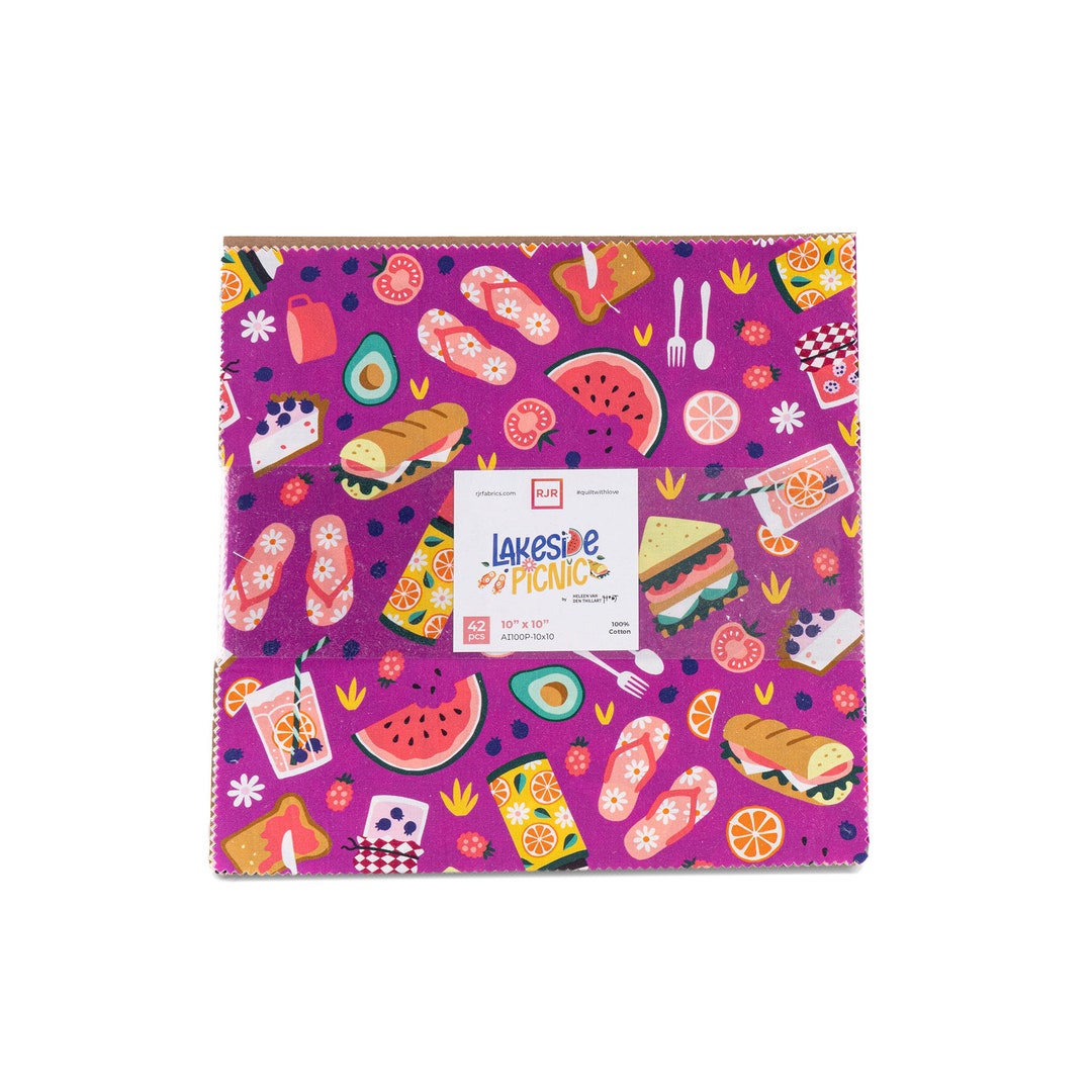 Lakeside Picnic 10 Square Pack layer Cake / 10x10 Pack by Heleen Van ...