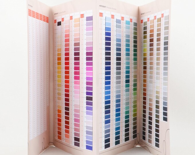 Mettler Metrosene Color Card - Etsy