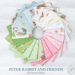 Peter Rabbit and Friends 10" Square Pack (layer Cake / 10" Stacker) by ...
