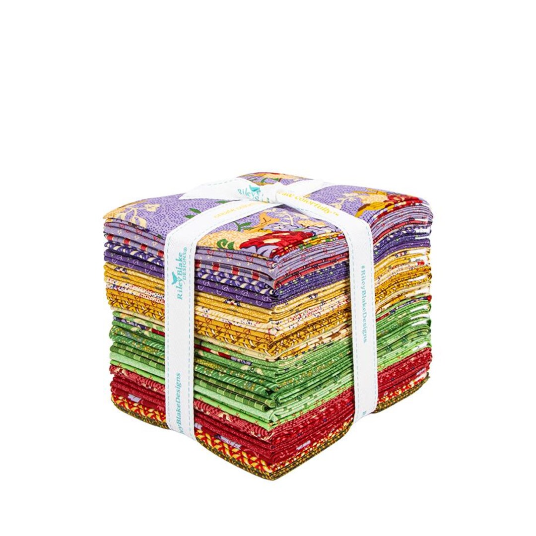 Vera's Garden Fat Quarter Bundle by Vicki Mccarty for Riley Blake (fq ...