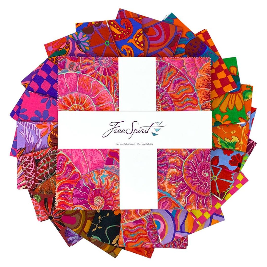 Kaffe Fassett 10" Square Pack (layer Cake / 10" Charm) in 2024 Hot by ...