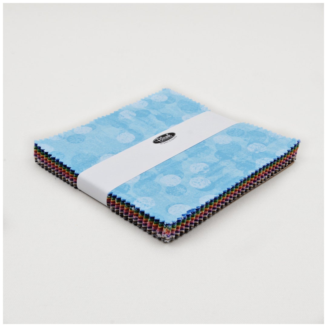 Jot Dot I & II 5 Square Pack charm Pack by Blank Quilting 5x5sq ...