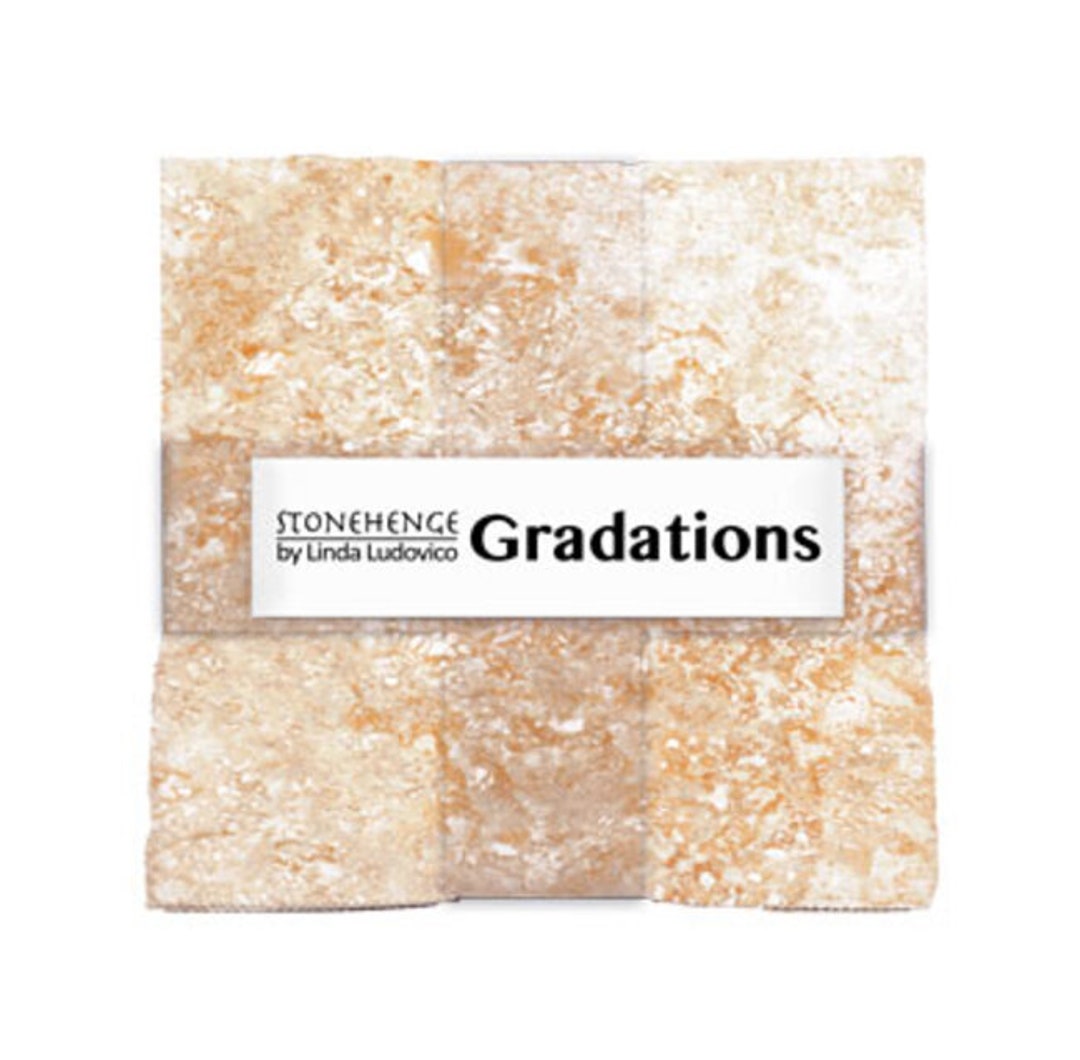 Stonehenge Gradations 10 Square Pack layer Cake in Iron Ore by Linda ...