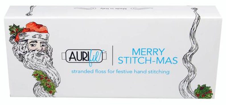 Merry Stitch-mas Thread Set | AC30MS7 | Aurifil Thread | Threadset - Etsy