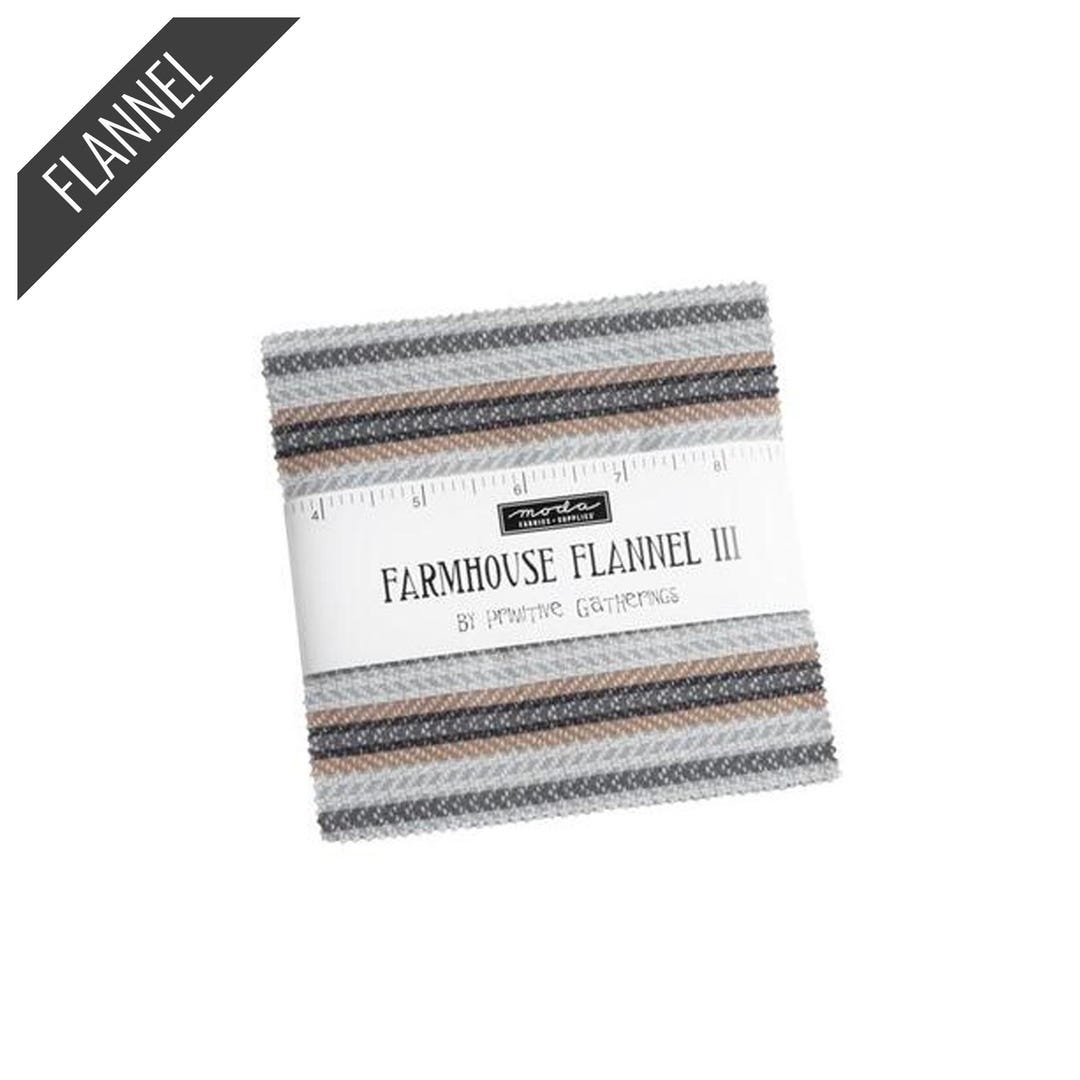 Farmhouse Flannels III 5" Square Pack (charm Pack) by Primitive ...