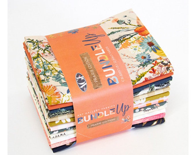 Curated Fat Quarter Bundle 11 Fat Quarters Hand Selected - Etsy