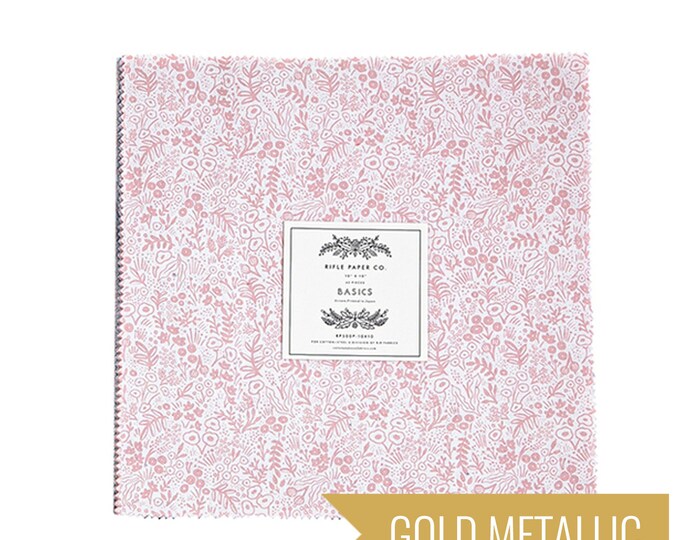 Vintage Garden 10 Square Pack layer Cake / 10x10 Pack by Rifle Paper Co ...