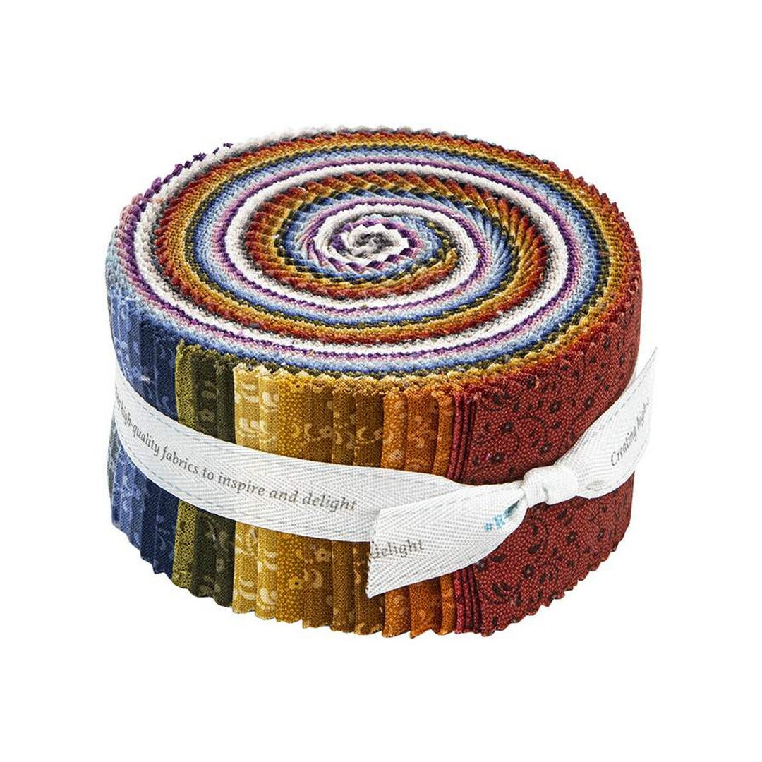 Floret 2.5 Strip Roll jelly Roll / Rolie Polie by Gerri Robinson for ...