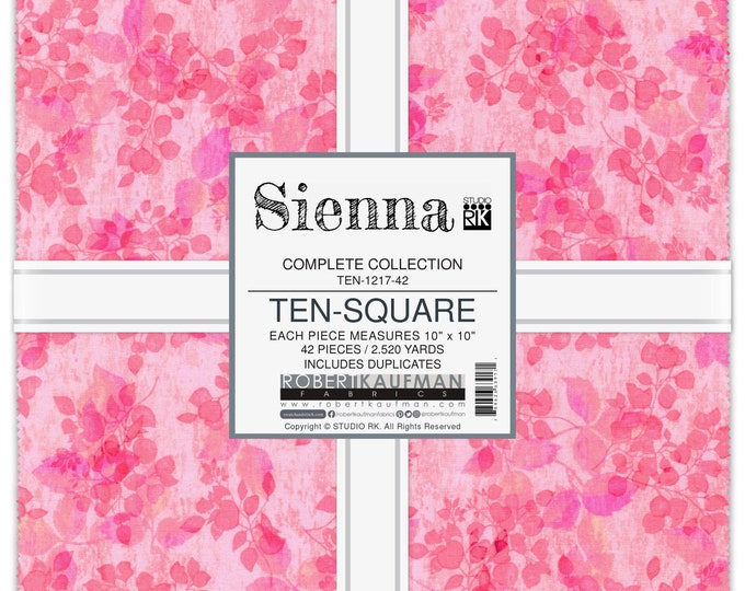 Sienna 10" Square Pack (layer Cake / Ten Square) by Studio RK for ...