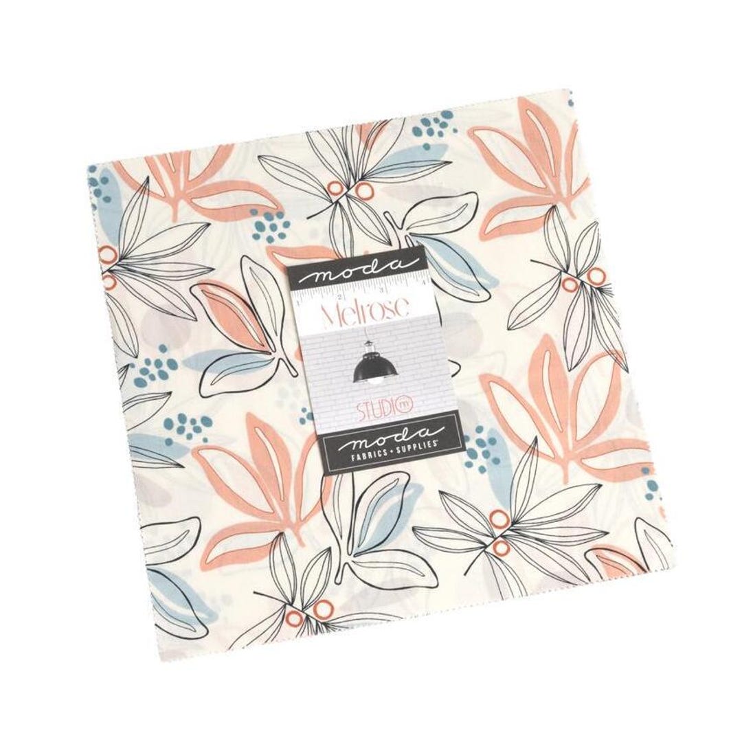 Melrose 10 Square Pack layer Cake by Studio M for Moda 33780lc - Etsy