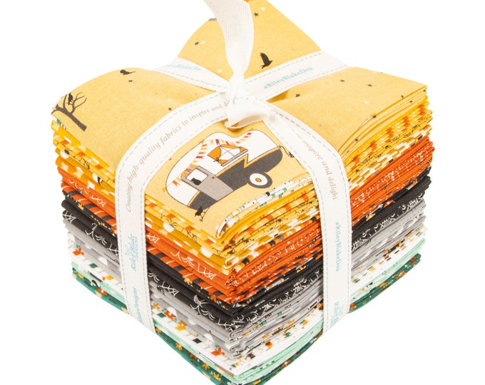 Haunted Adventure Fat Quarter Bundle by Beverly Mccullough for Riley ...