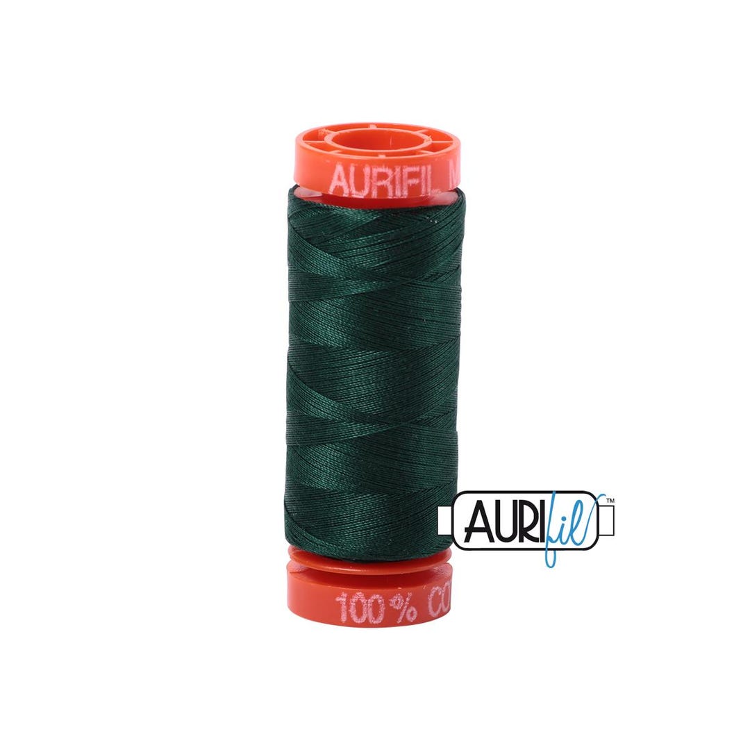 Forest Green (4026) | 50wt Small Spool (200M / 220Y) | Aurifil Thread ...