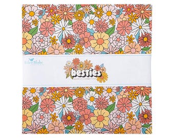 Gone Glamping 10" Square Pack (layer Cake / 10" Stacker) by Lori Whitlock for Riley Blake (10 ...