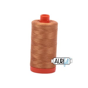 Golden Toast (2930) | 50wt Large Spool (1300M / 1422Y) | Aurifil Thread ...