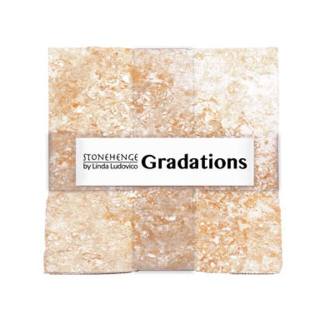 Stonehenge Gradations 10" Square Pack (layer Cake) in Iron Ore by Linda ...