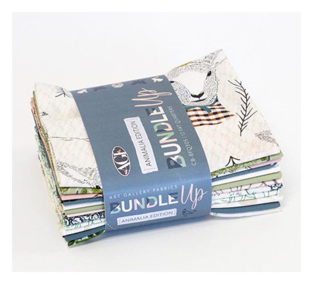 Animalia Fat Quarter Bundle up by AGF Studio for Art Gallery (cb-bfq305 ...