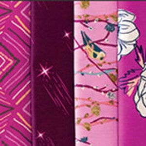 Vibrant Violet Color Master Half Yard Bundle by AGF Studio for Art ...