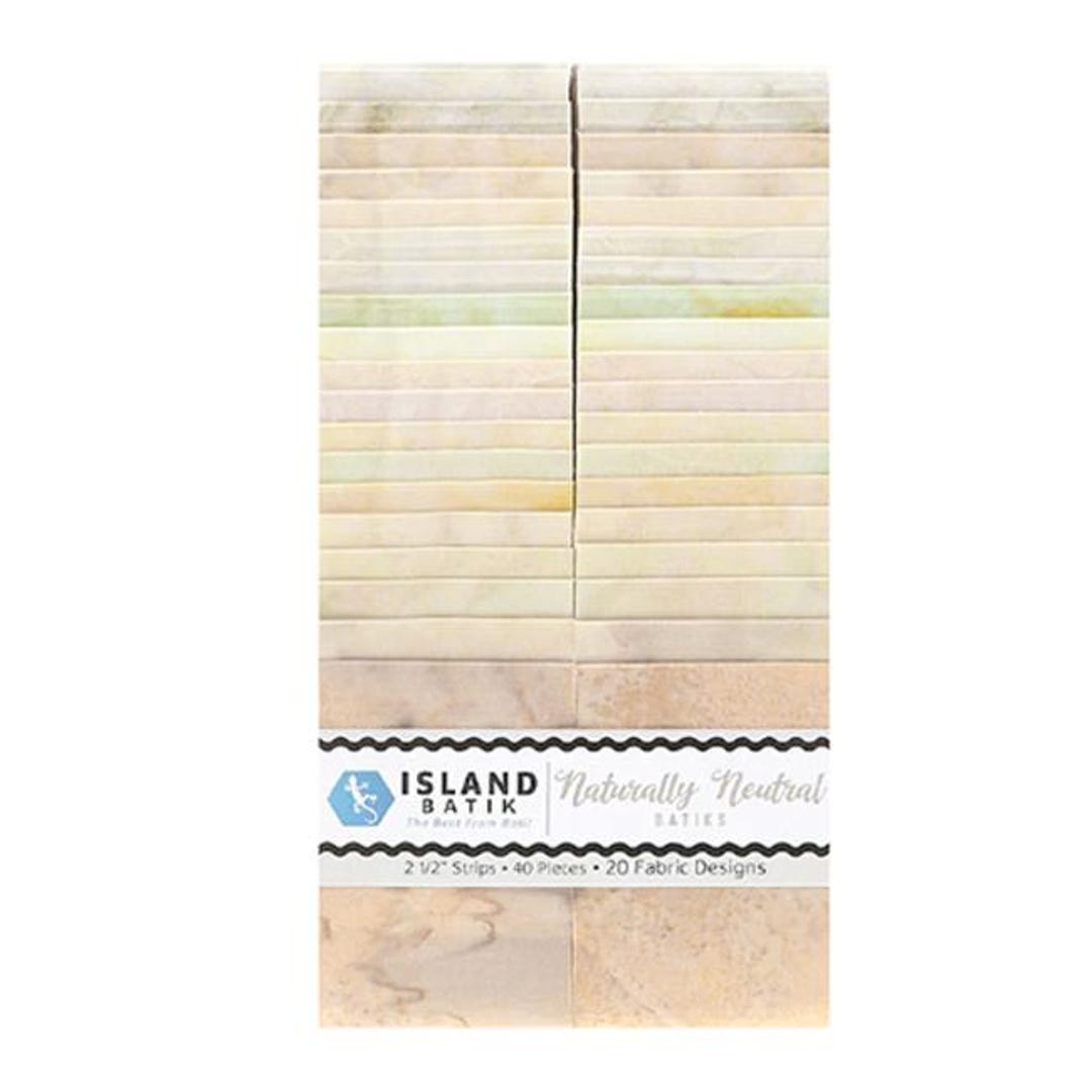 Naturally Neutral 2.5" Strip Roll (jelly Roll) for Lumin (naturally ...