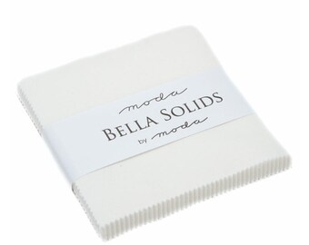 Bella Solids 10 Square Pack layer Cake in Black by | Etsy