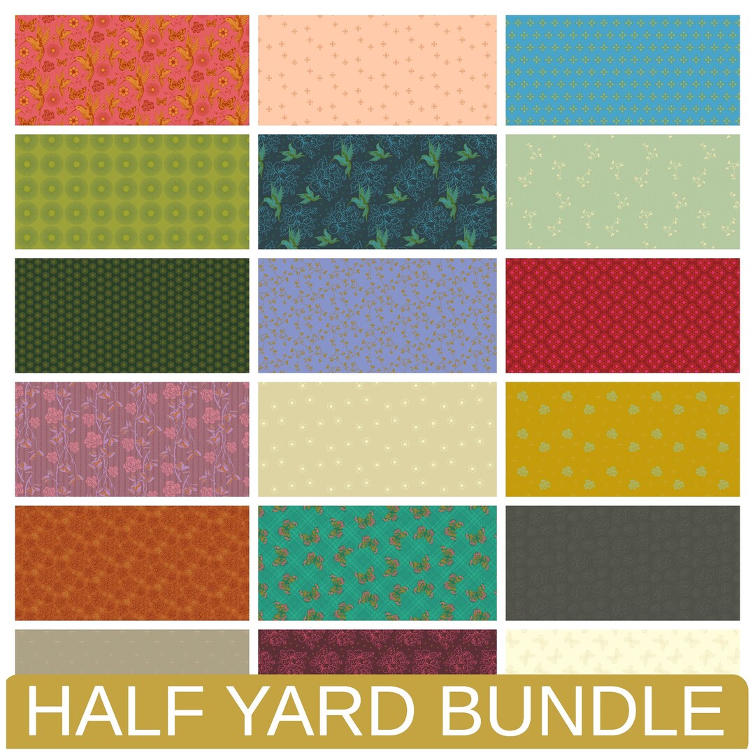 Field Cloth Half Yard Bundle by Sew Kind of Wonderful for Hawthorne ...