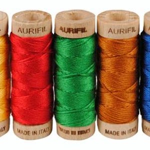 Merry Stitch-mas Thread Set | AC30MS7 | Aurifil Thread | Threadset - Etsy