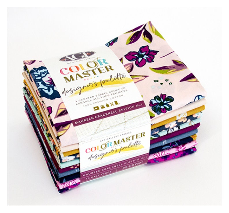 Maureen Cracknell Color Master Half Yard Bundle by Maureen - Etsy