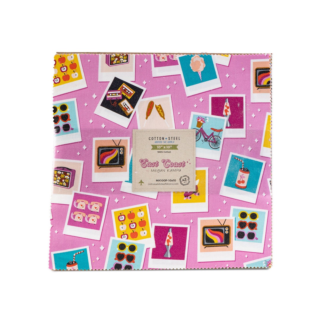 East Coast 10 Square Pack layer Cake / 10x10 Pack by - Etsy