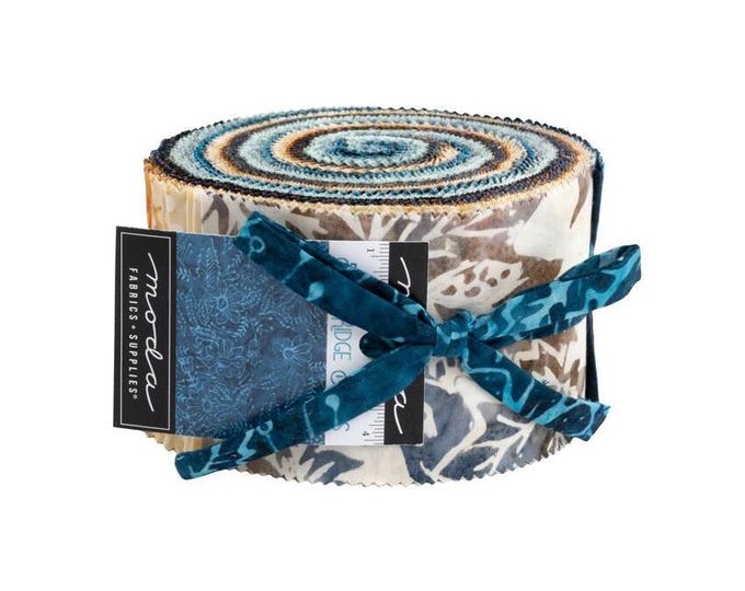 Blue Ridge Batiks 2.5" Strip Roll (jelly Roll) by Moda (4367jr) - Etsy
