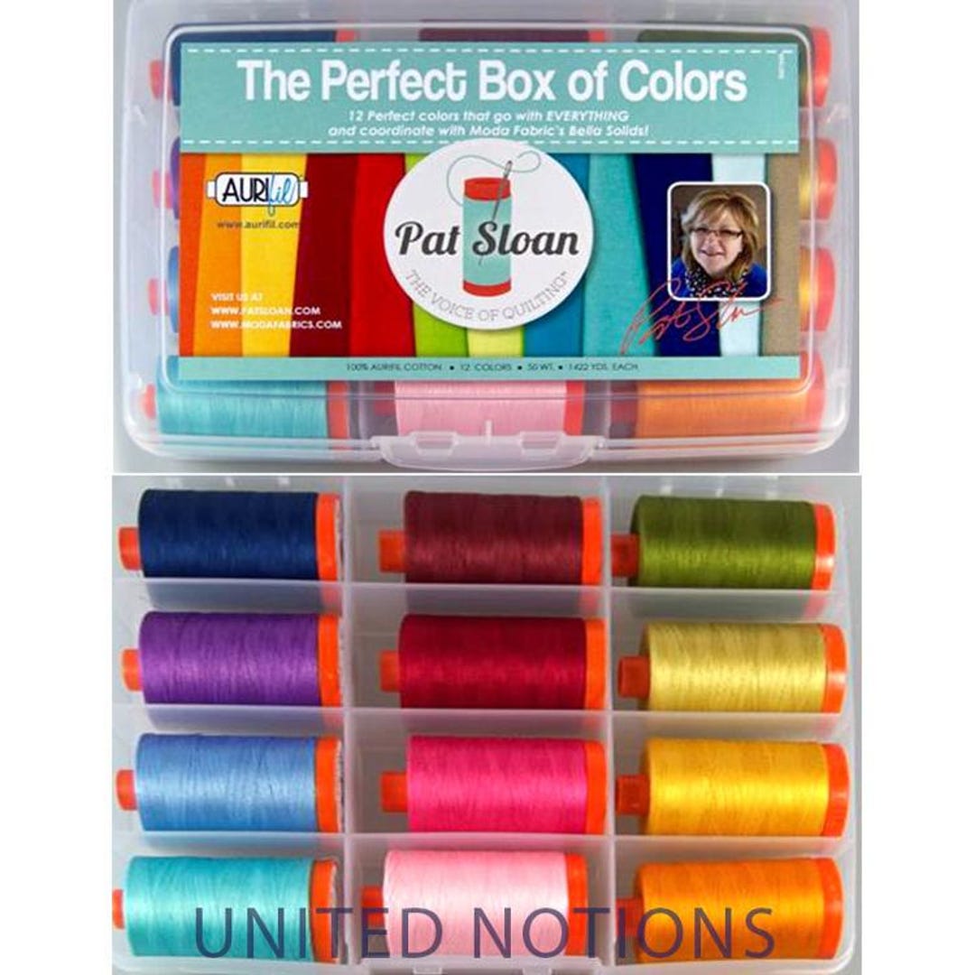 The Perfect Box of Colors Thread Set | PSCB5012 | Aurifil Thread ...