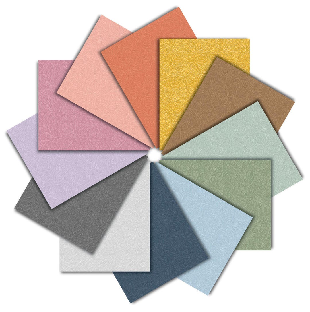 Crimp Fat Quarter Bundle by Rae Ritchie for Dear Stella (cpstella-fq ...