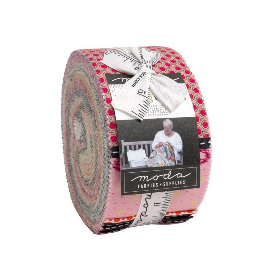 Mixed Bag of Lollies 2.5" Strip Roll (jelly Roll) by Jen Kingwell ...