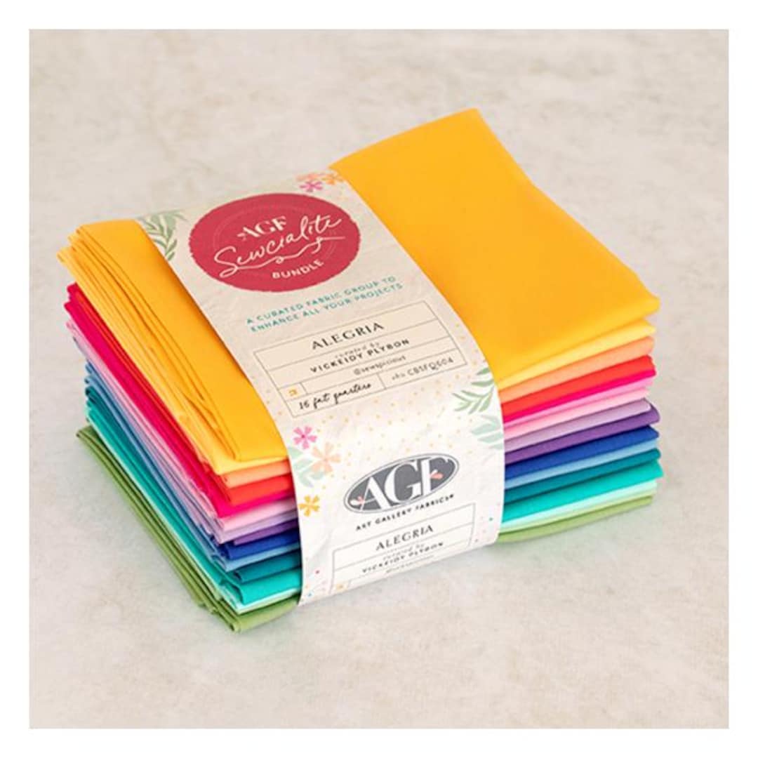 Sewcialites Fat Quarter Bundle in Alegria Edition Curated by Vickeidy ...