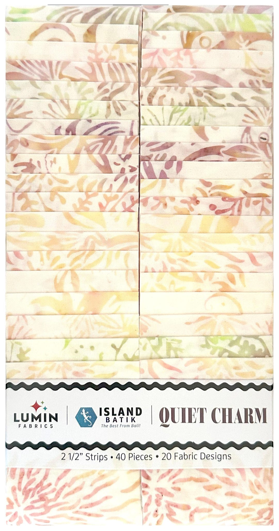 Quiet Charm 2.5" Strip Roll (jelly Roll) by Lumin (quiet Charm-sp) - Etsy