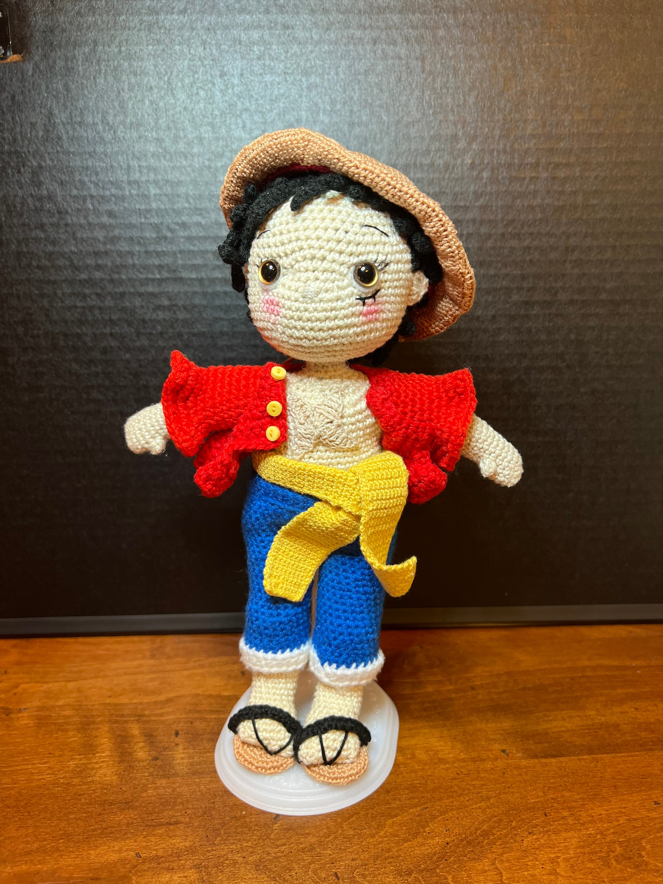 One Piece Luffy Handmade Doll - Etsy